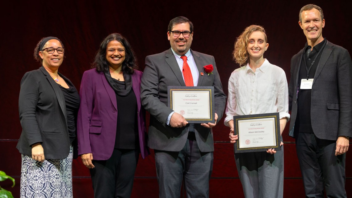 Carl Cornell among the Employee Excellence Award winners | Cornell Bowers