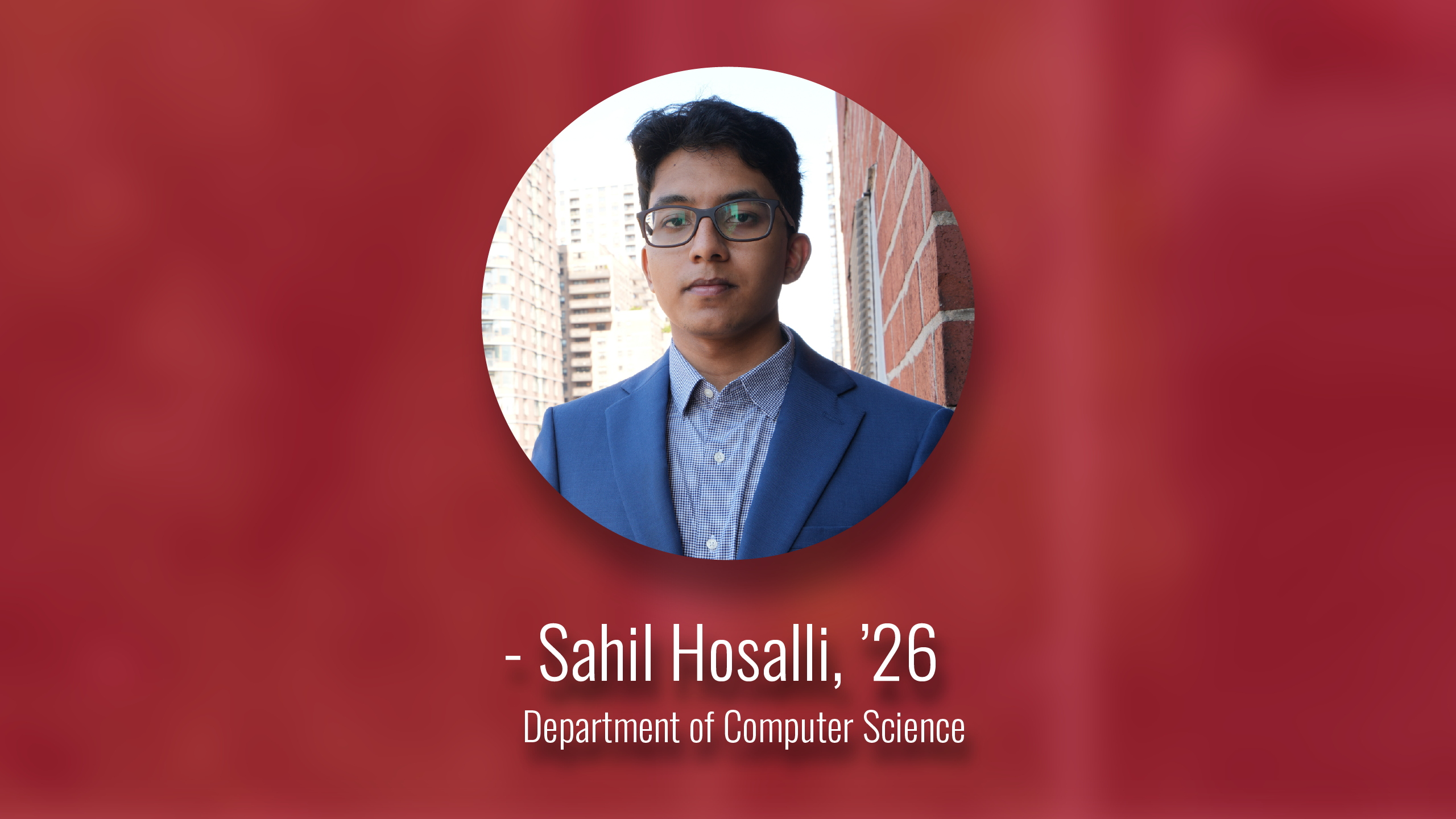 CS undergrad’s ‘moxie’ leads to internship developing AI field cameras ...